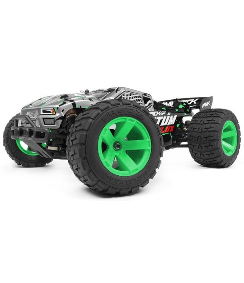 Maverick Quantum XT Flux 1/10 4WD Stadium Truck – Silver Brushless RTR